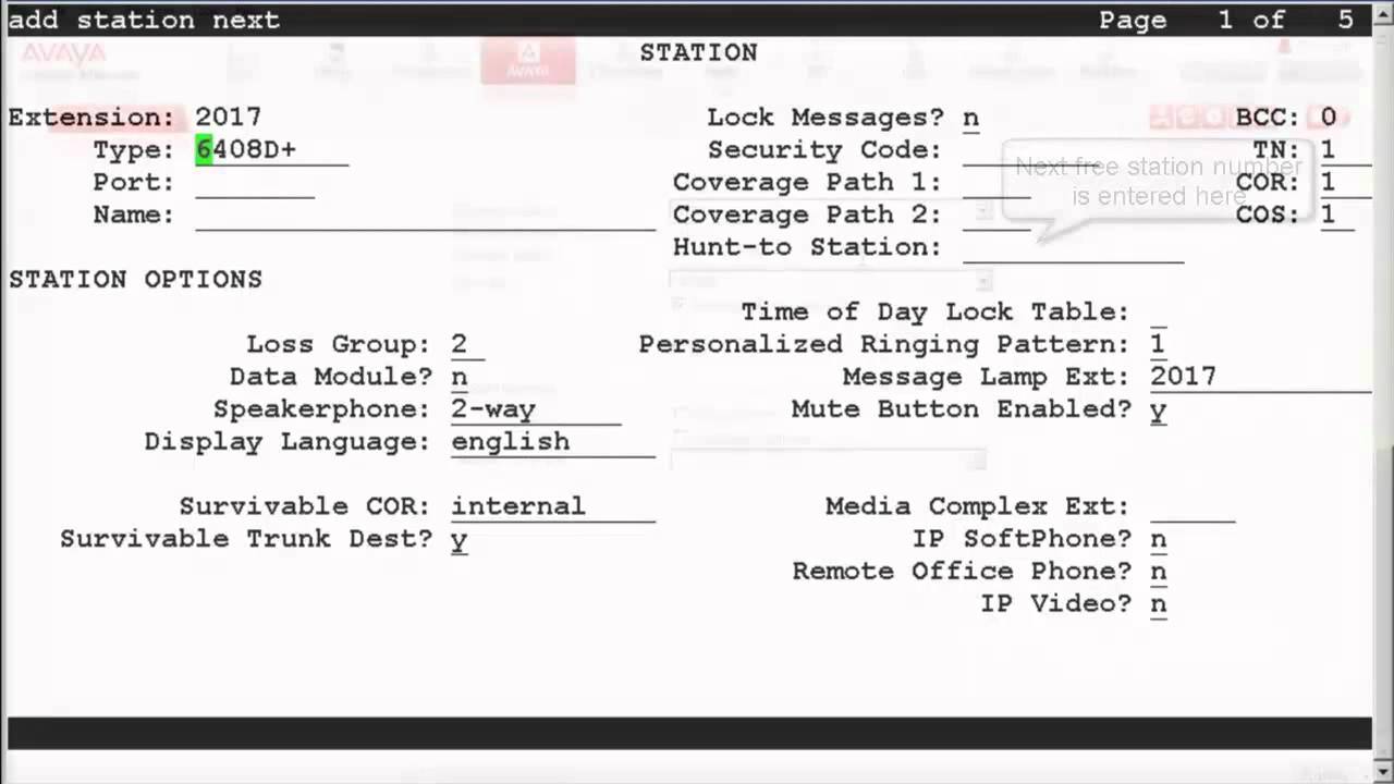 How to Add Extensions in Avaya Contact Center Control Manager - YouTube