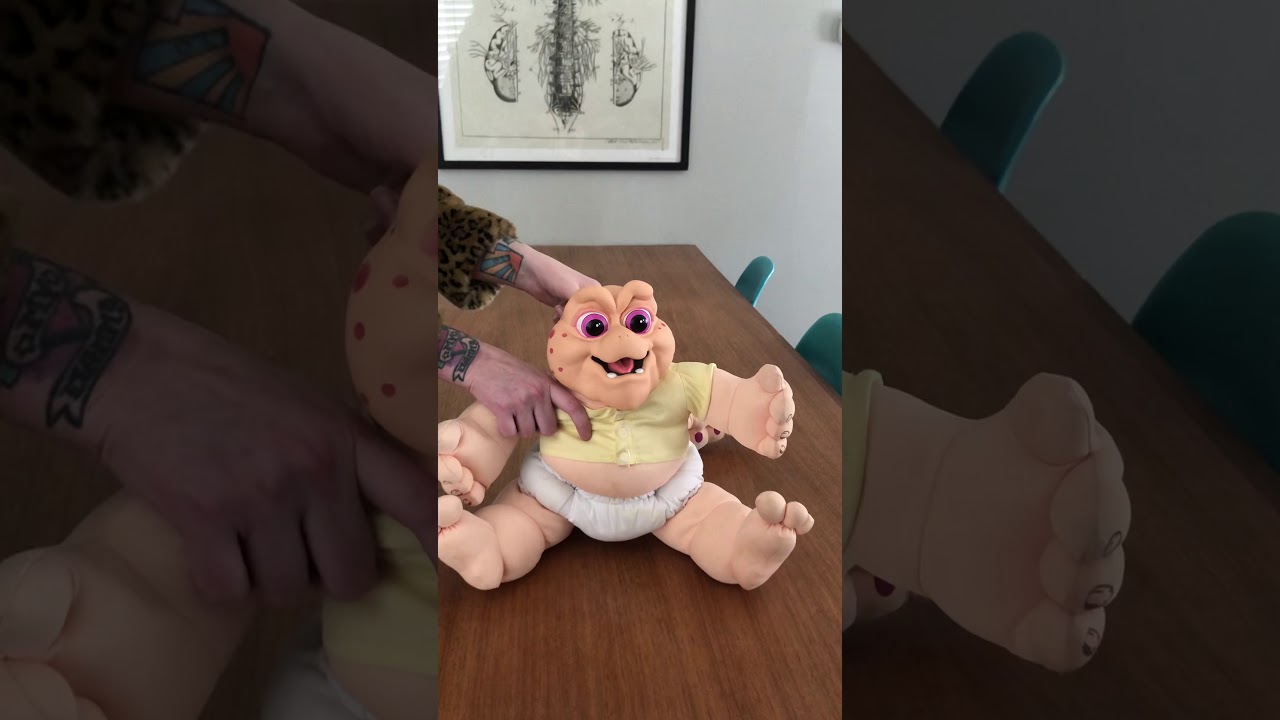 Testing Talking Baby Sinclair 1991 - YouTube