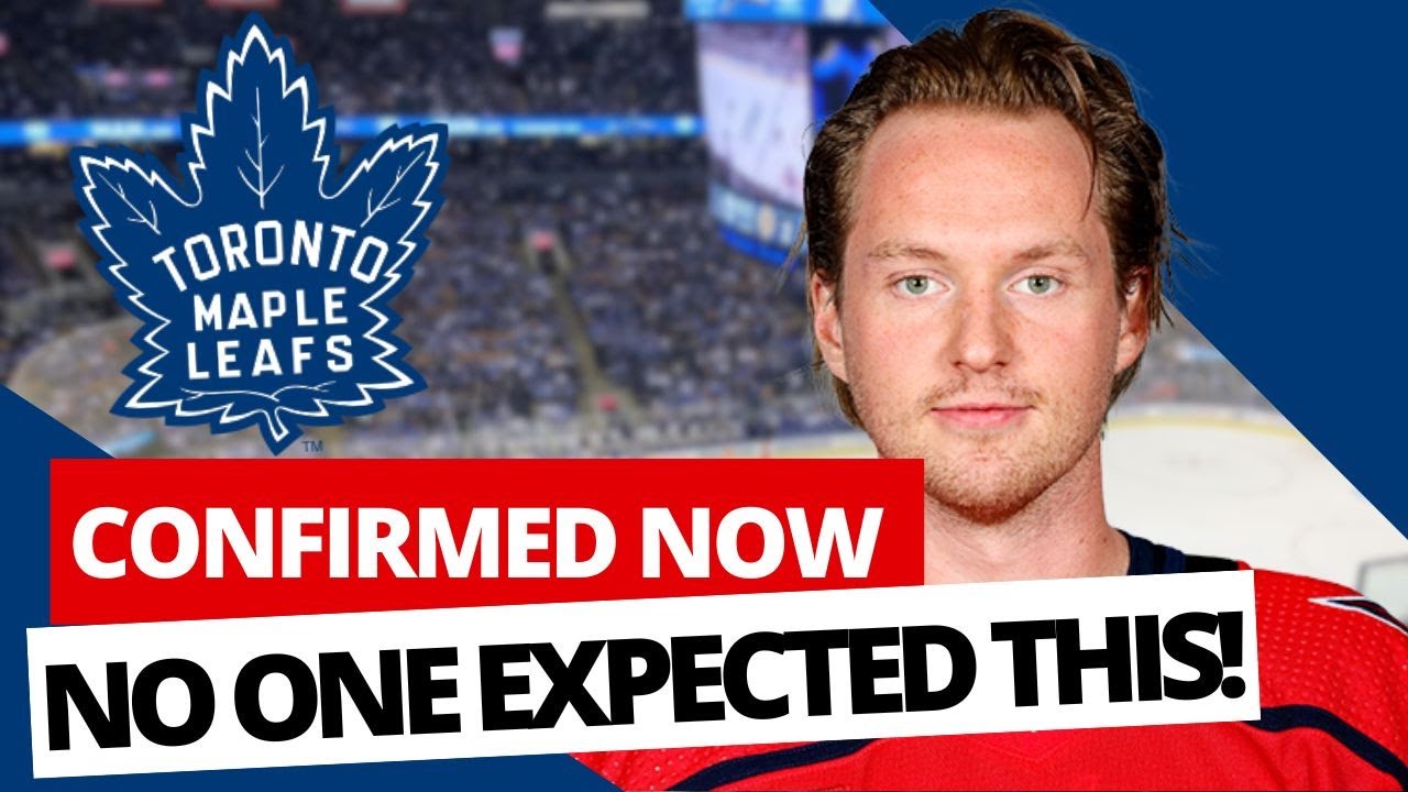 JUST CONFIRMED! UPDATED NEWS! RUMORS NEWS! TORONTO MAPLE LEAFS NEWS ...