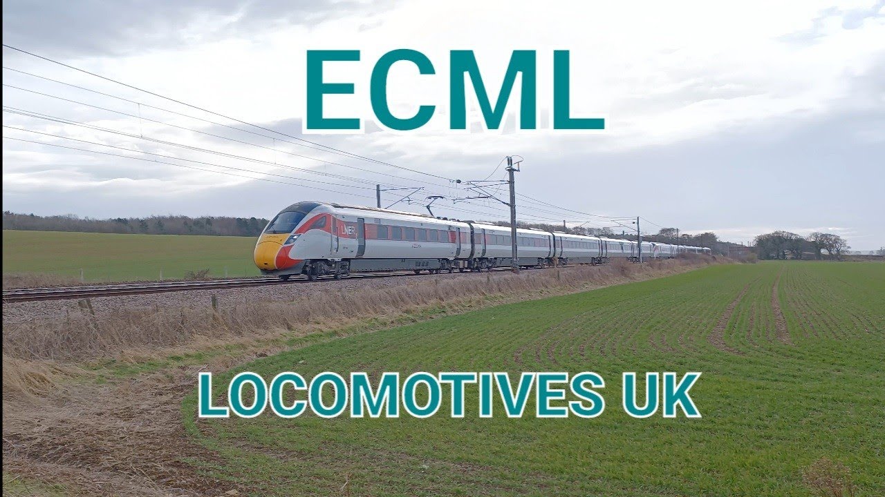 Trains on the ECML, Saturday 12th February 2022 - YouTube