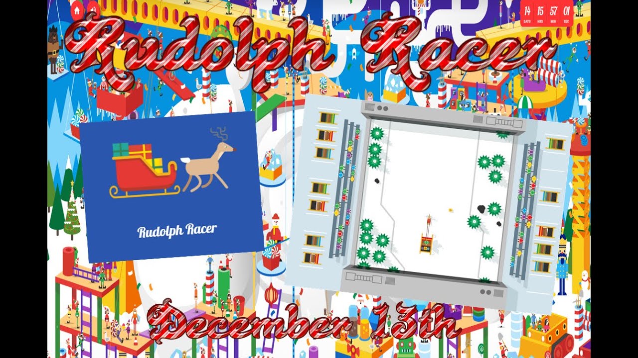 RUDOLPH RACING 13 Christmas Countdown Games rudolph-racing-13-christmas-countdown-games