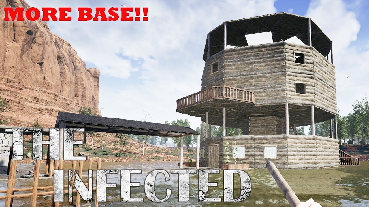 Tower Build and Trader Trip! The Infected E16 - YouTube