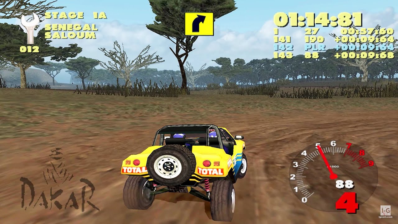 Paris-Dakar Rally - PS2 Gameplay (4K60fps) - YouTube