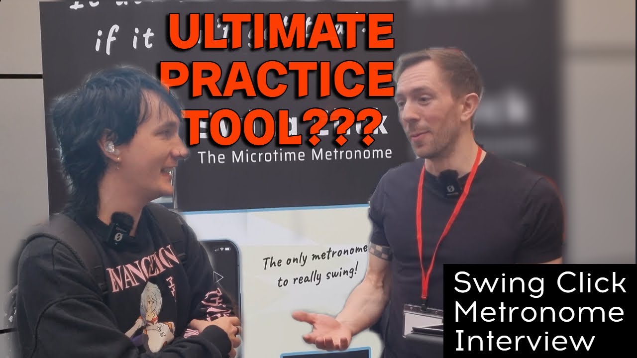 The Best Free Metronome! Swing Click Interview - YouTube