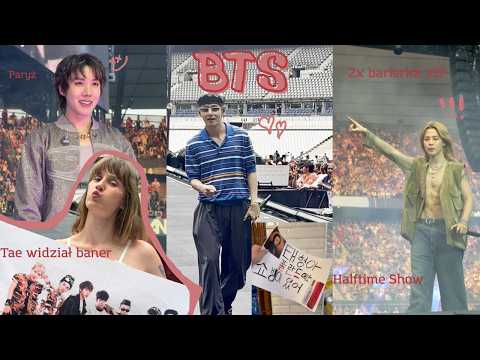 BTS Arirang Paryż | 2x VIP, Tae widział mój baner 🎹