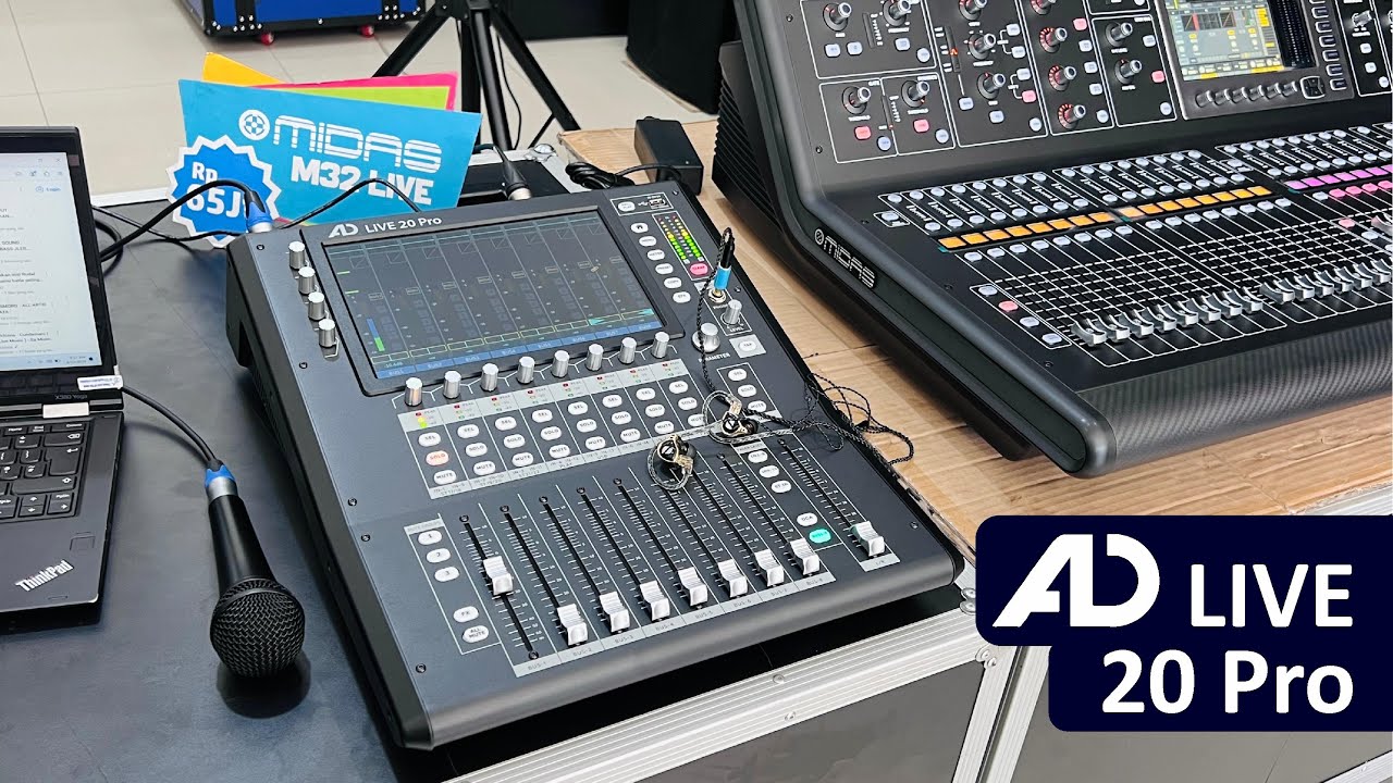 UNBOXING MIXER DIGITAL AD LIVE 20 PRO 2024 - YouTube