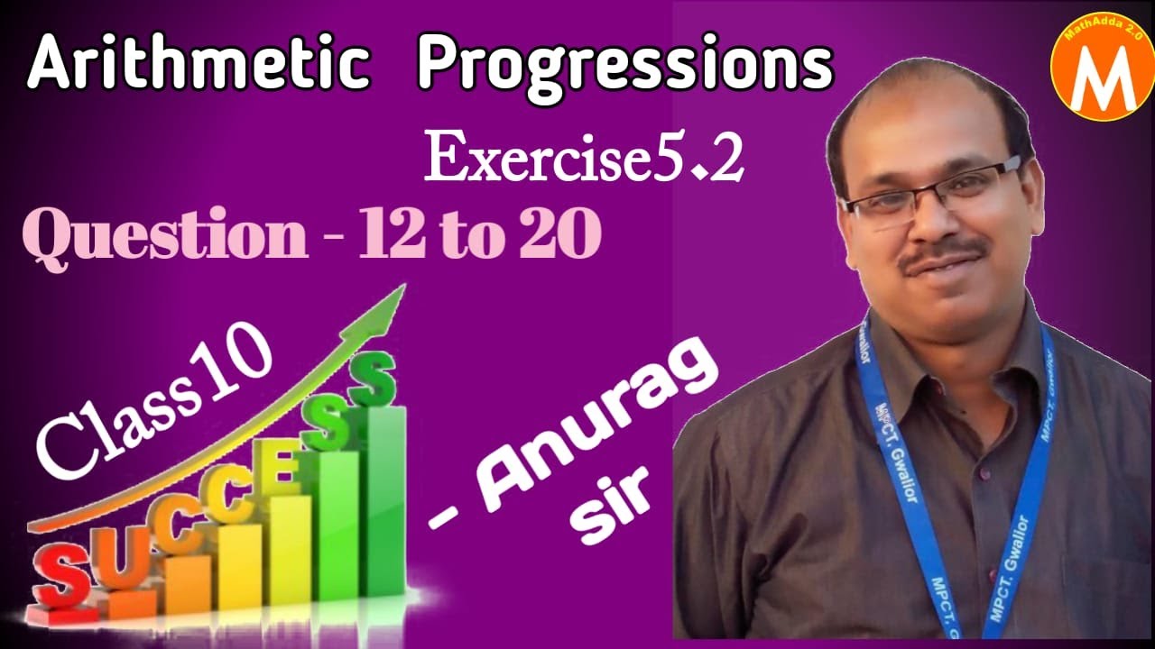 Arithmetic Progression Class 10 Chapter 5 Exercise 5 2 Questions arithmetic-progression-class-10-chapter-5-exercise-5-2-questions
