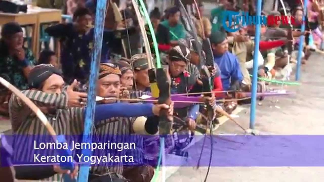 Lomba Memanah Tradisional (Jemparingan) di Yogyakarta - YouTube