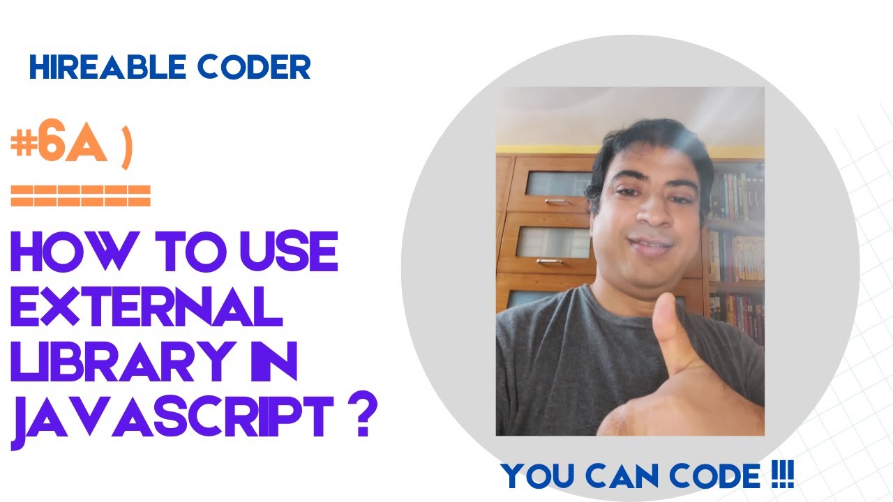 How to use external library in Javascript ? | How to use libraries in ...