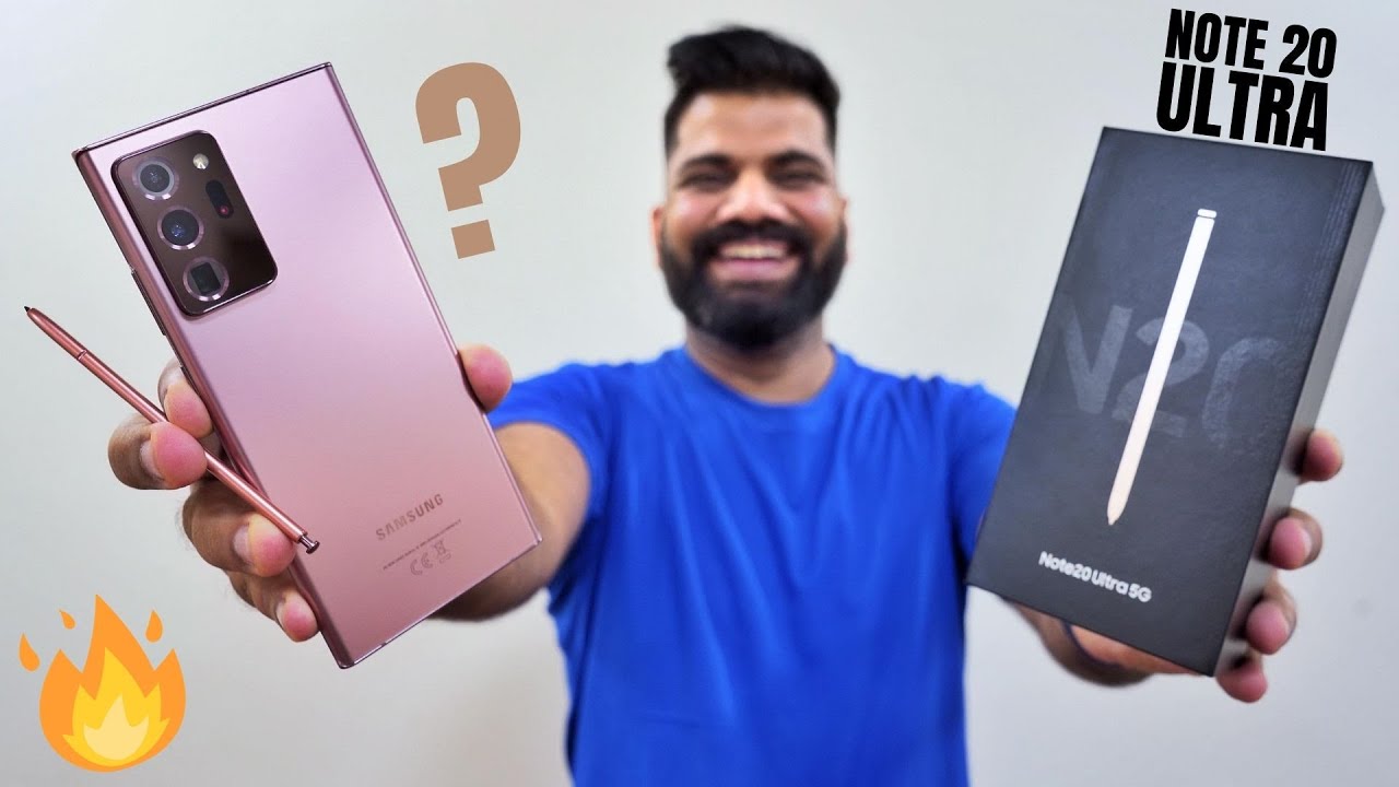 Samsung Galaxy Note 20 Ultra 5G Unboxing & First Look - My New ...