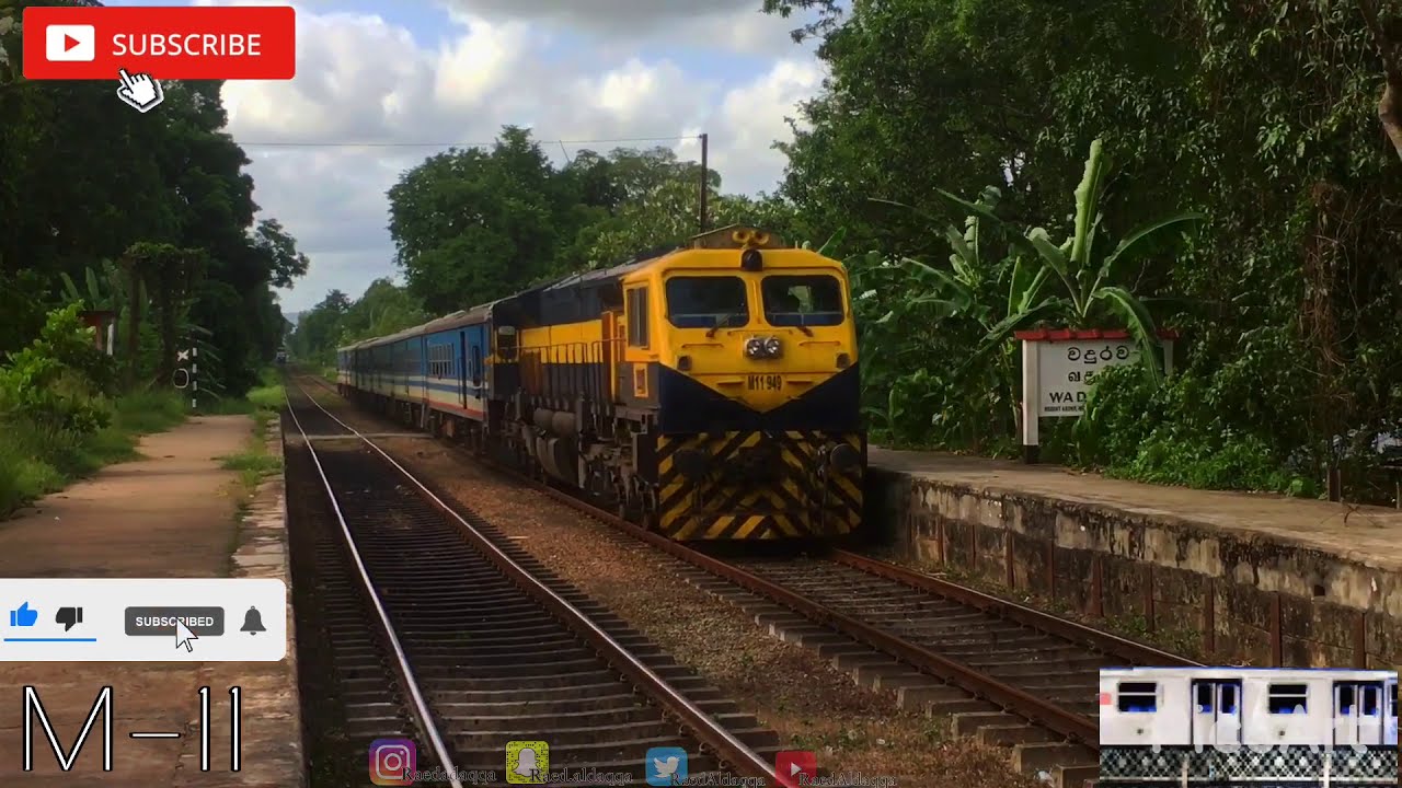 M11 - 955 | Yal Devi from Colombo Fort to Jaffna - YouTube
