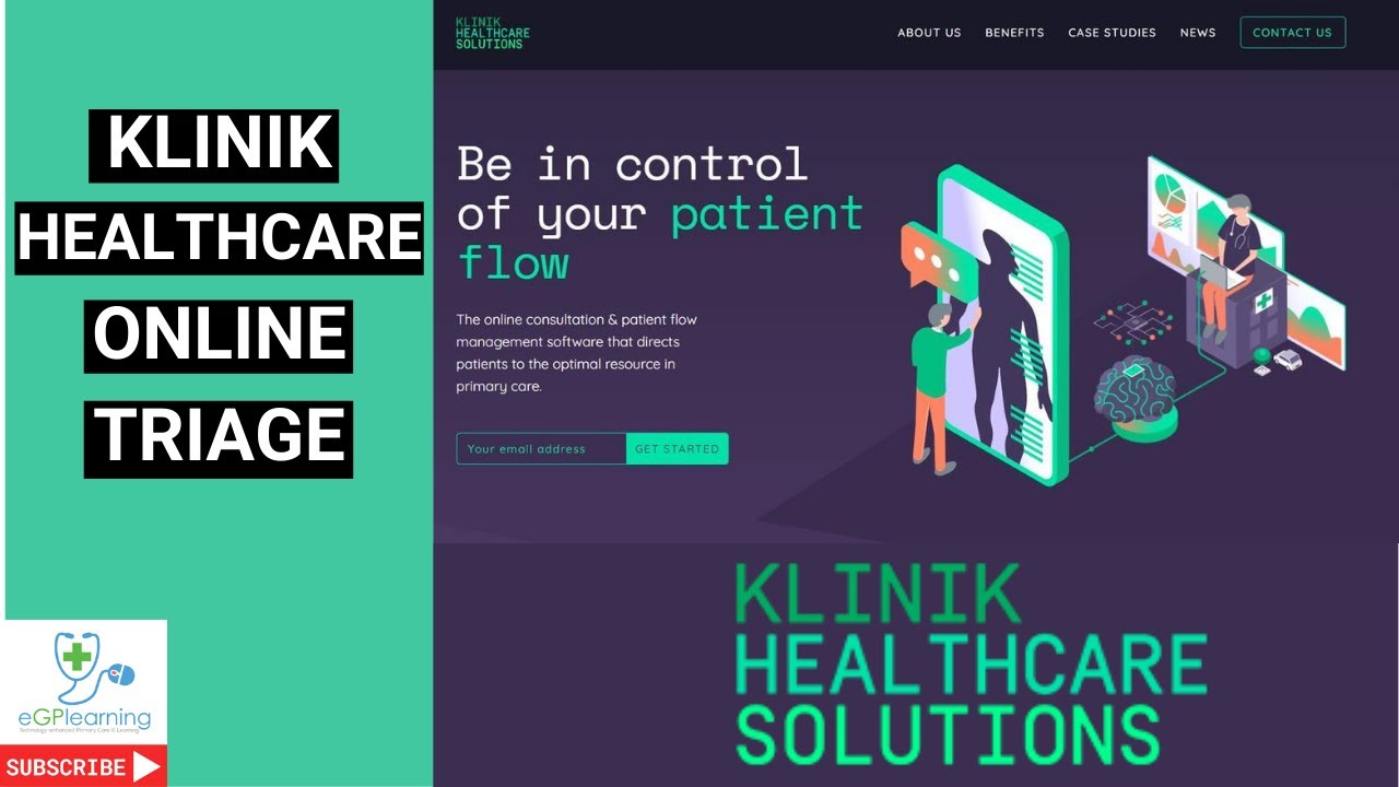 Klinik Healthcare Online Triage - YouTube