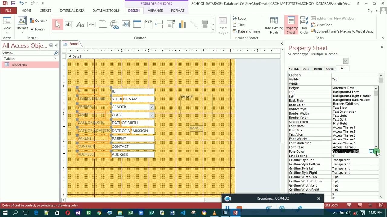 DBMS in Access Part 2 - YouTube