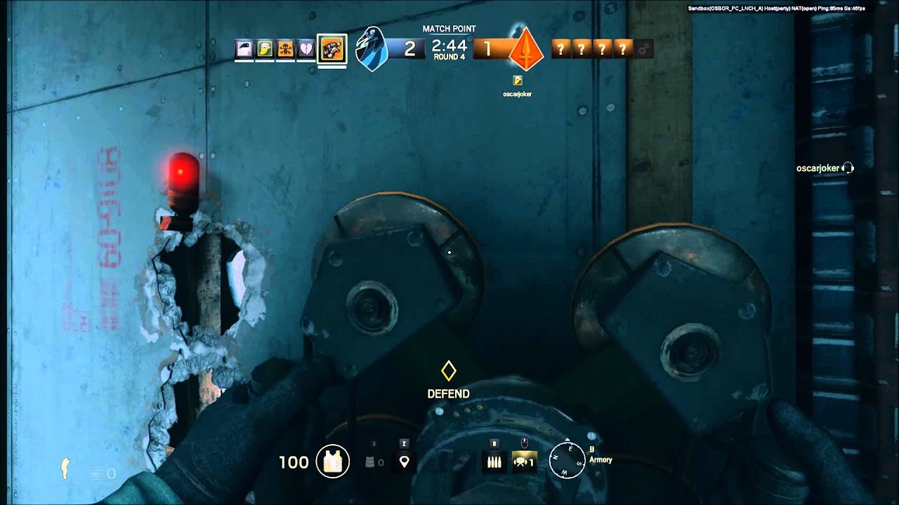 Rainbow Six Siege : Jager Gameplay PC - YouTube