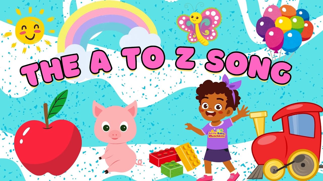 ABC Alphabet A to Z Song 🎶 | Learn Letters with Fun Kids Music ...