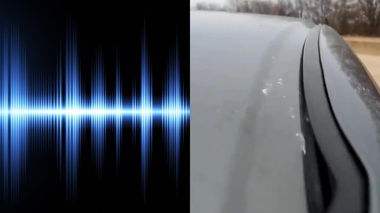 Sound vibration changes the molecular structure of solid matter - YouTube