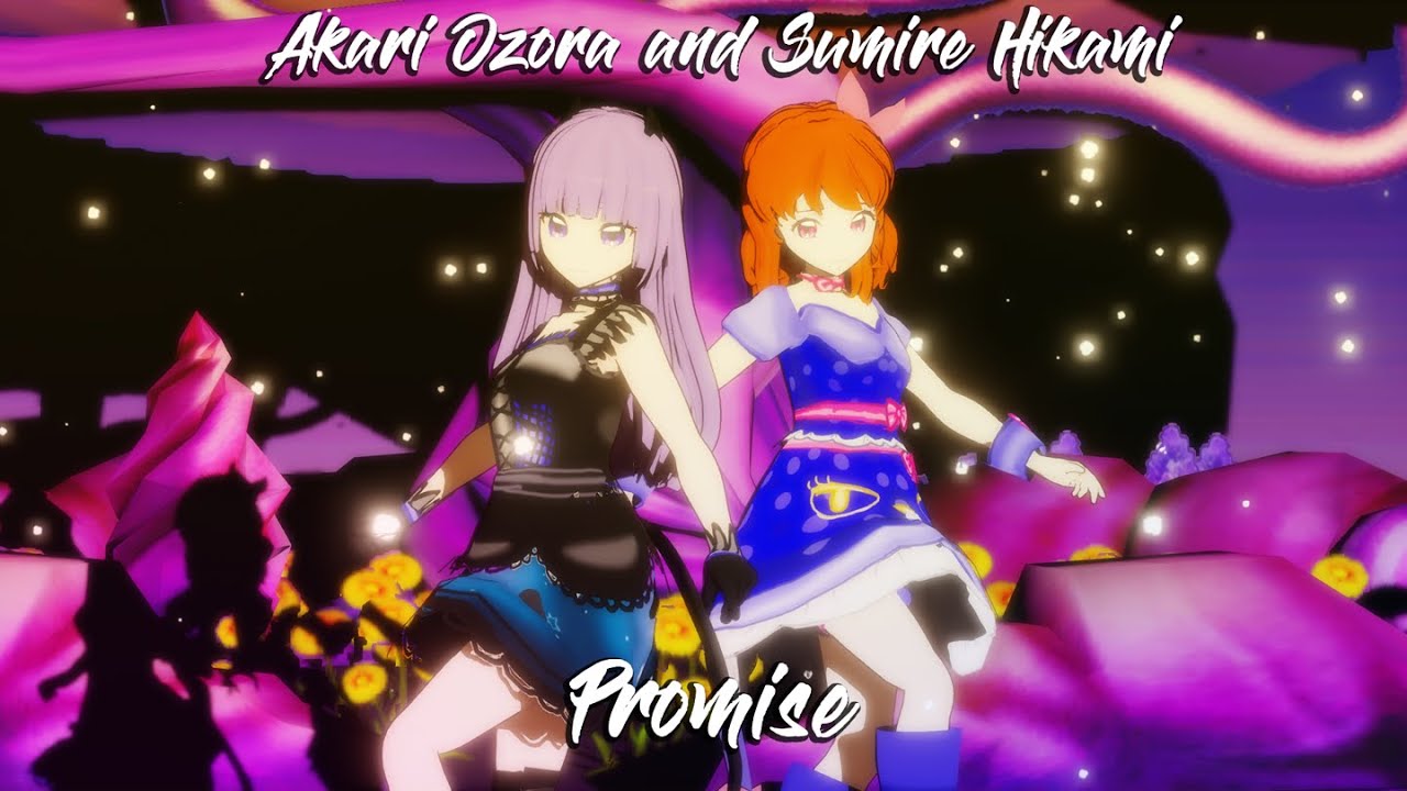 [Aikatsu MMD] Akari Ozora and Sumire Hikami: Promise (Halloween 2022 ...