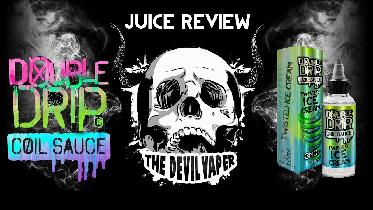 Double Drip Coil Sauce - Twisted Ice Cream Review - TheDevilVaper - YouTube