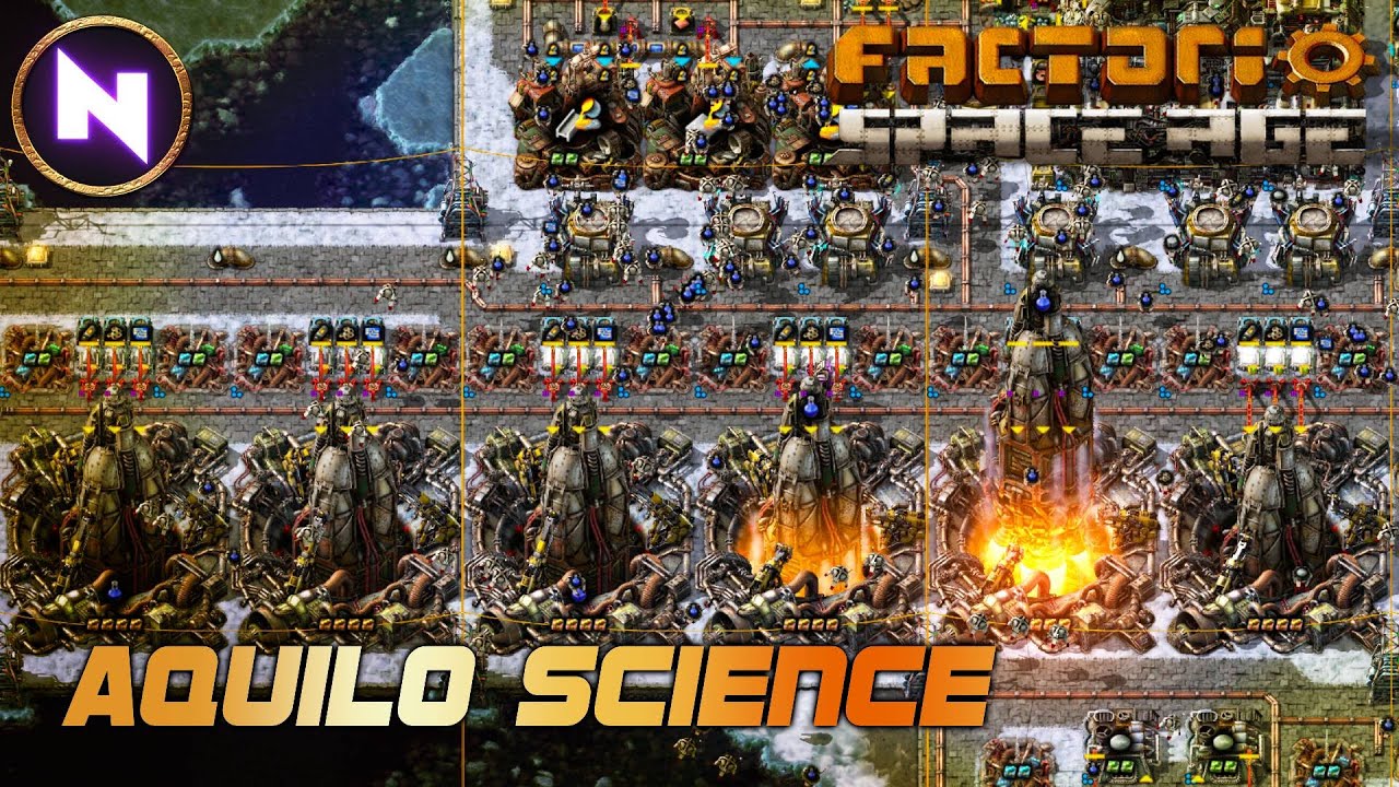 Aquilo Complete: Logistics & Science | 26 | Factorio SPACE AGE - YouTube