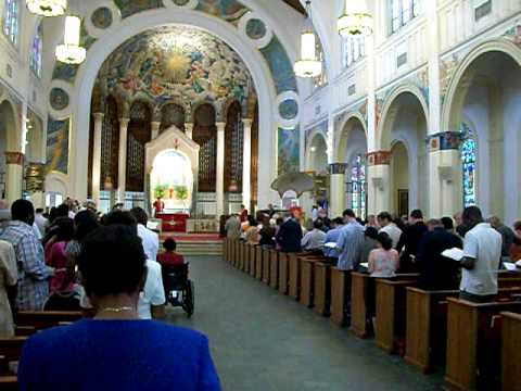 Palm Sunday procession Trinity Cathedral, Miami - YouTube