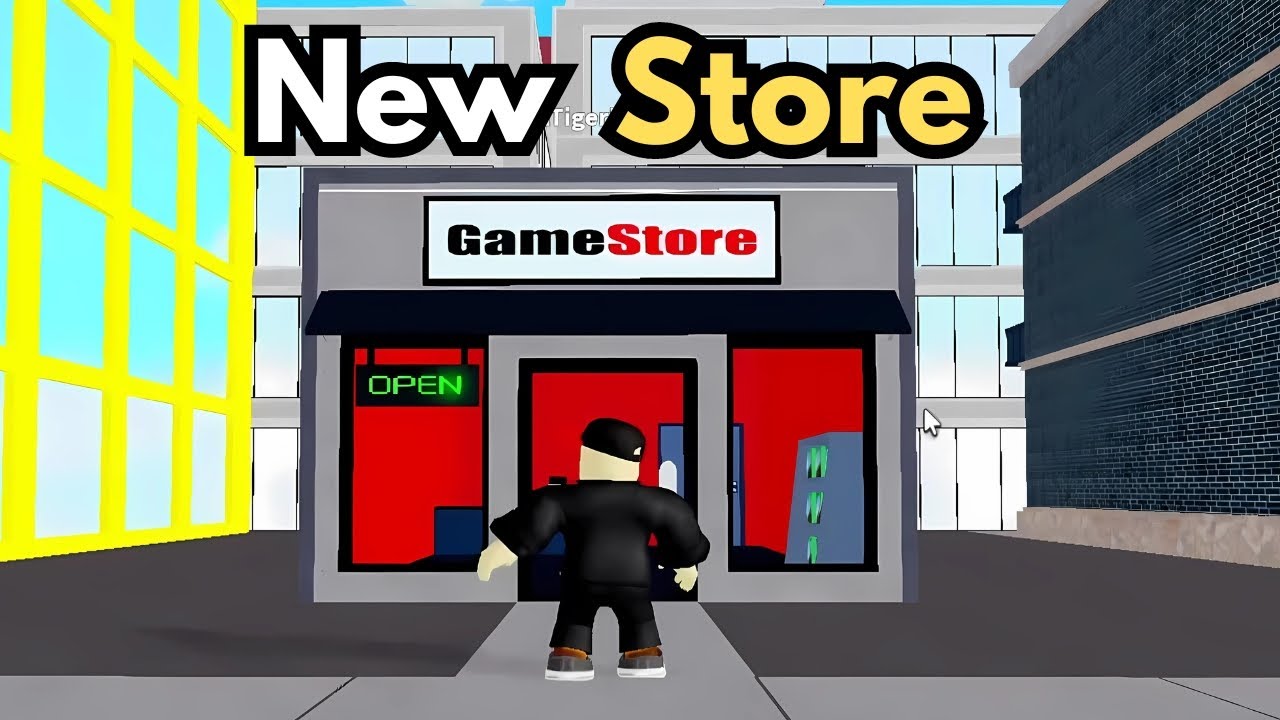 Growing my New Game Store in Roblox Game store Tycoon #1 - YouTube