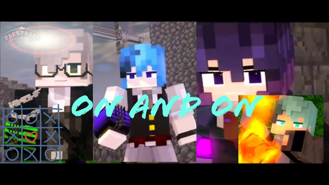 "On and on"(Znathan Animations) A Minecraft [music video] - YouTube