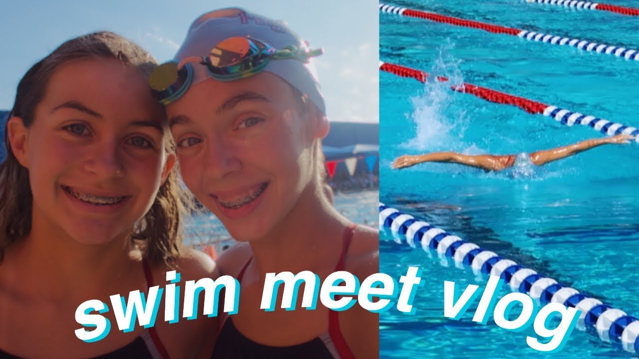 SWIM MEET VLOG! - YouTube