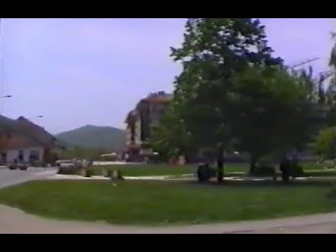 Trstenik 90te centar grada Ts Srbija - Yu - YouTube