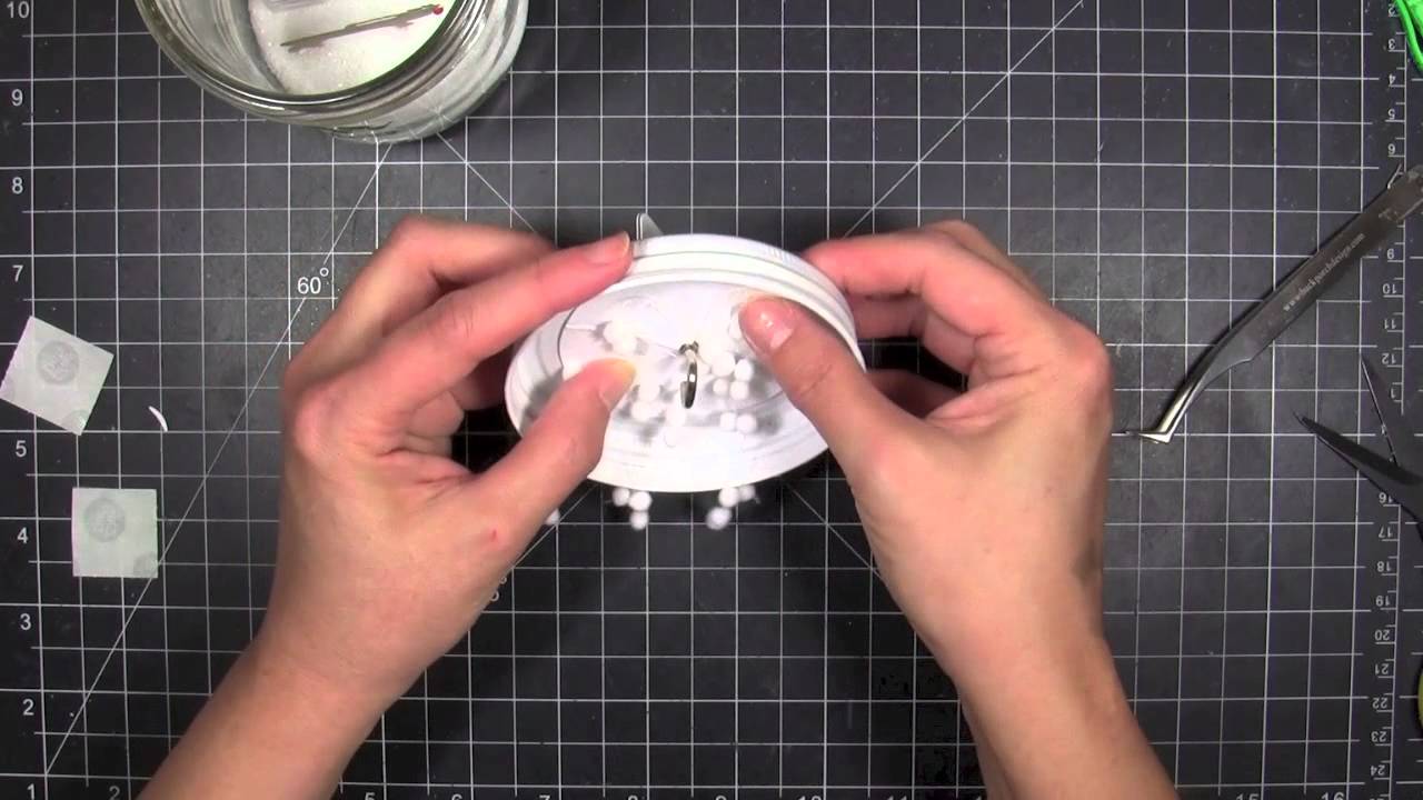 DIY Christmas In A Jar Show-Topper - YouTube