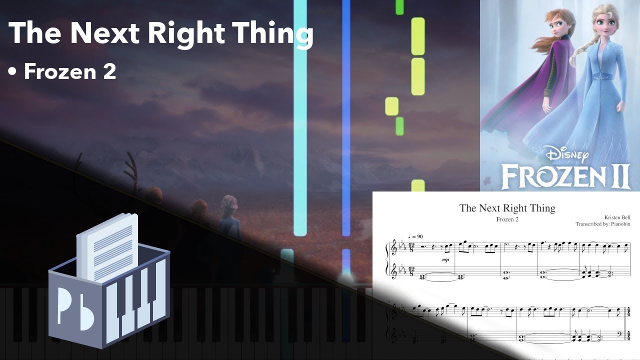 The Next Right Thing - Frozen 2 OST (Piano Tutorial) - YouTube