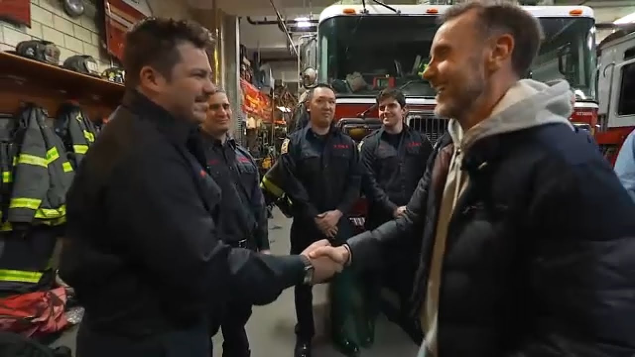 FDNY Heroes: Subway shove survivor meets firefighters who saved his ...