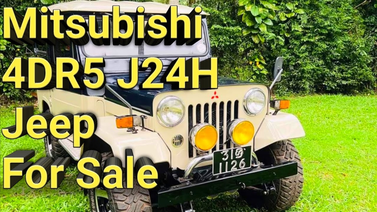 Mitsubishi 4DR5 Jeep Sale VEHICLE SALE /SALE /SRI LANKA VEHICLE SALE ...