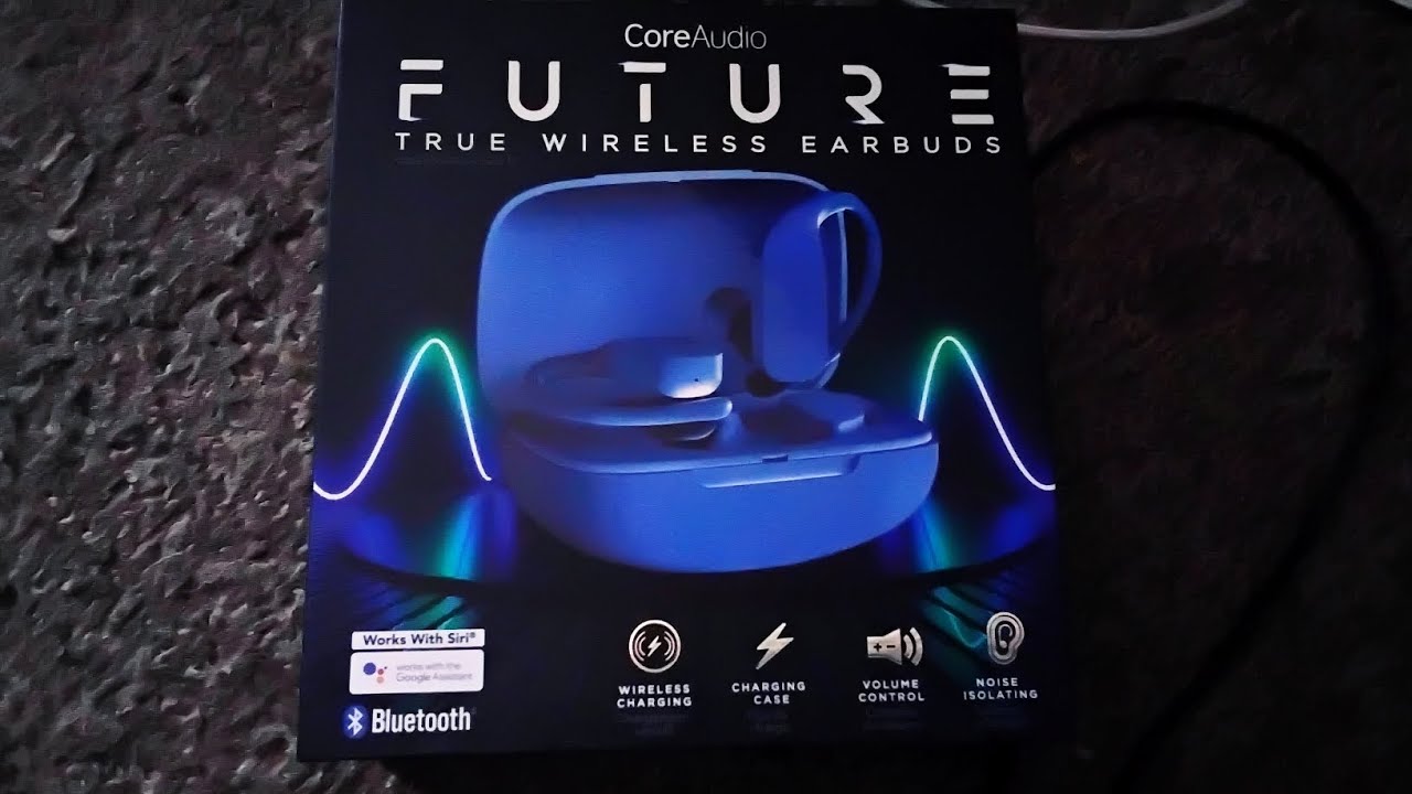 CoreAudio FUTURE True Wireless Earbuds (Blue) Unboxing - YouTube
