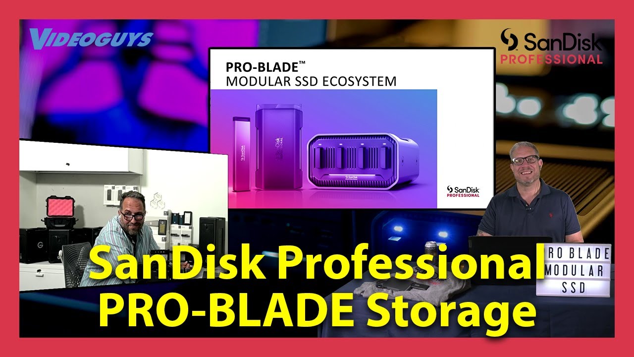 Introducing the PRO-BLADE from SanDisk Professional - YouTube