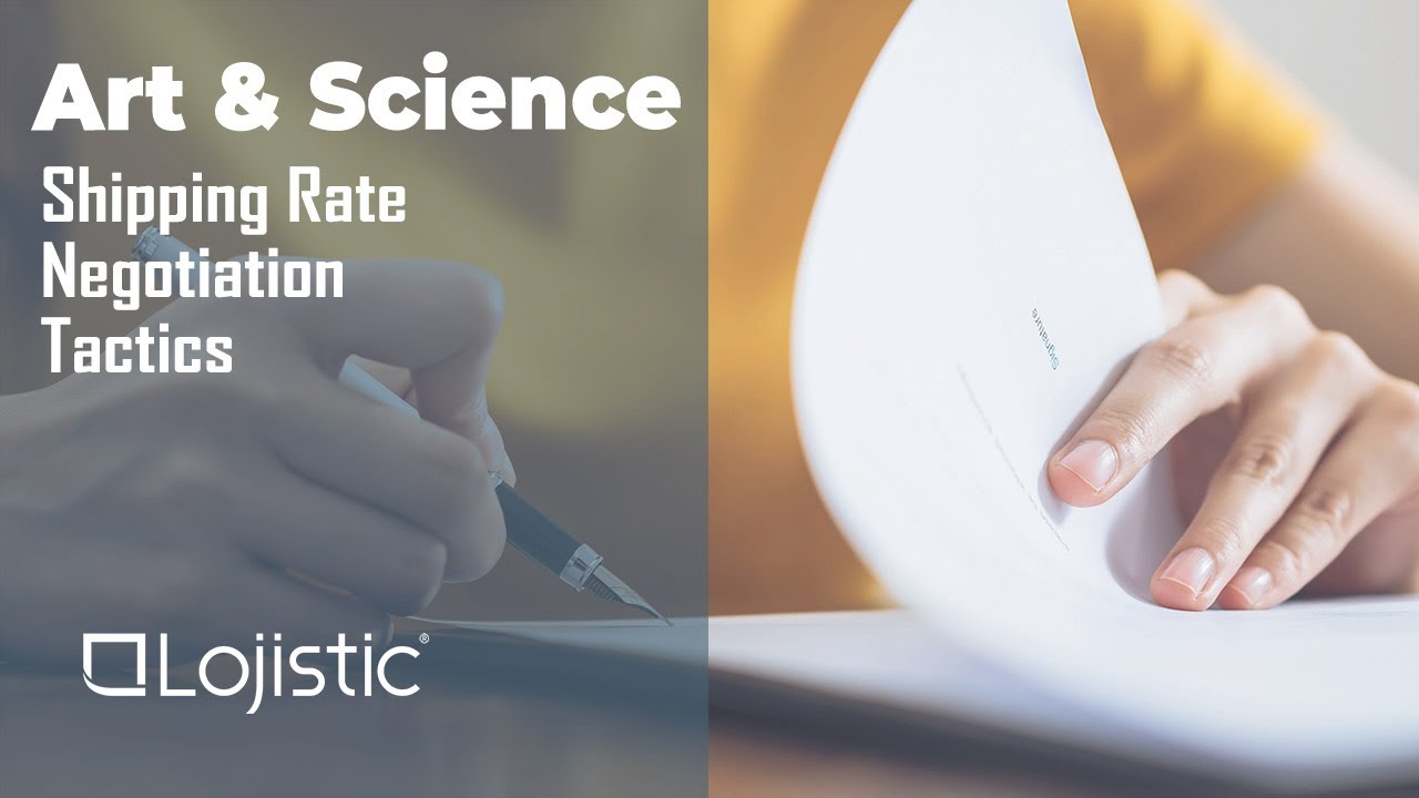 Shipping Rate Negotiation Tactics - YouTube