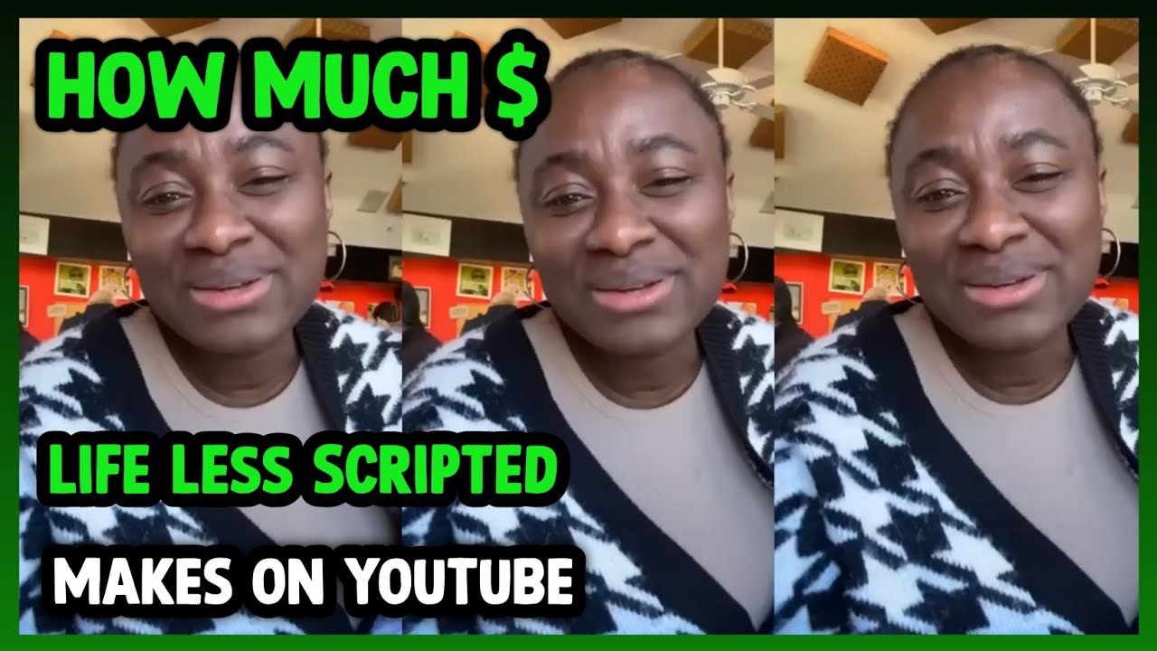 How Much Life Less Scripted Get paid From YouTube - YouTube