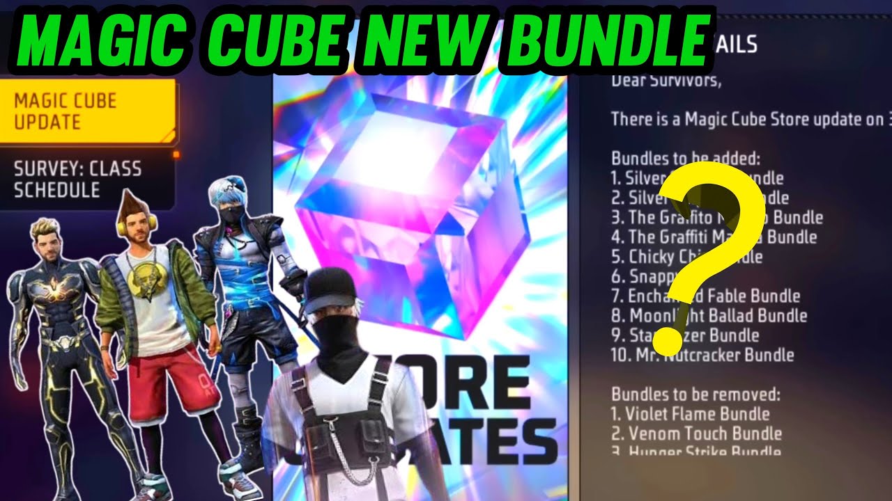MAGIC CUBE NEW BUNDLE RAMZAN EVENT|FREE FIRE NEW MAGIC CUBE BUNDLE ...