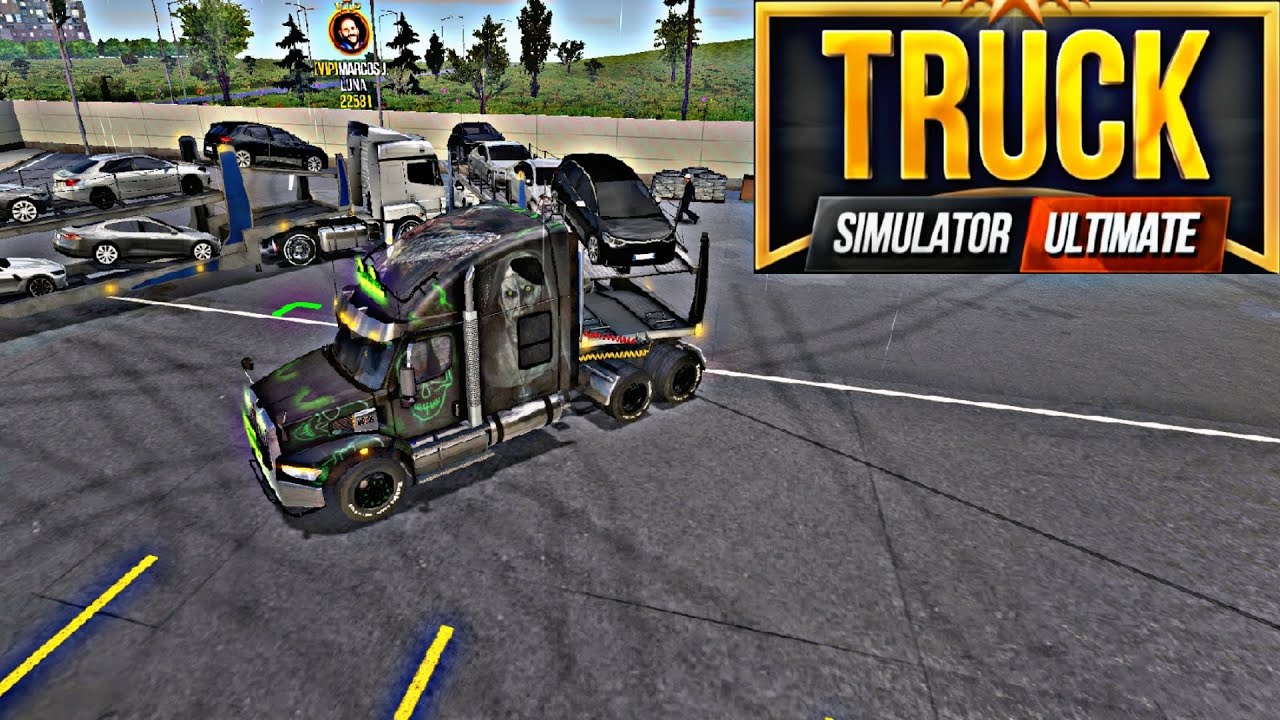 TRUCKERS LINK UP: ATL CAR DELIVERY// TRUCK SIMULATOR ULTIMATE-MOBILE ...