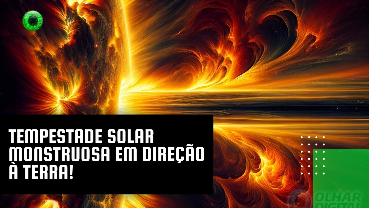 Tempestade solar monstruosa em direção à Terra! - YouTube