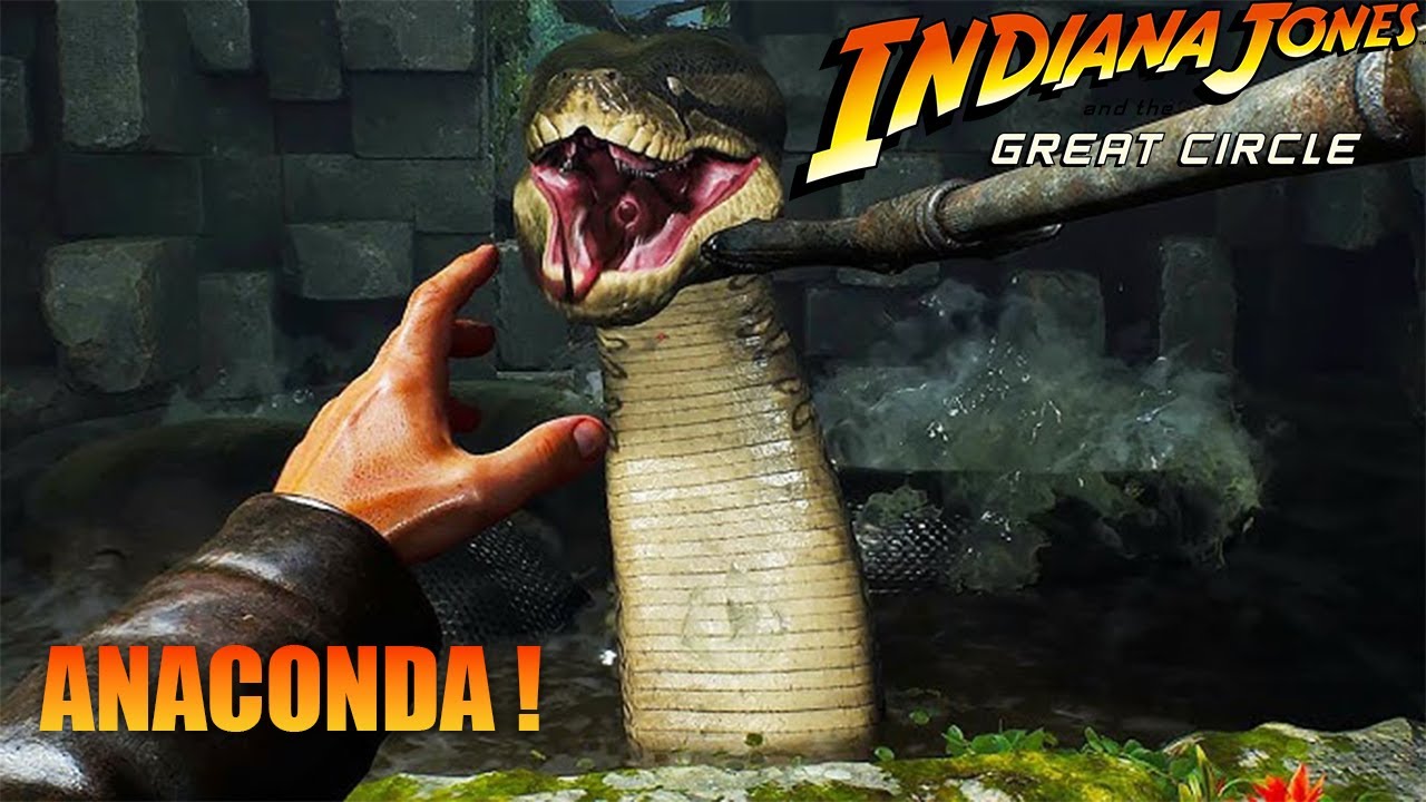 ULAR PENJAGA KUIL DI THAILAND ! - INDIANA JONES AND THE GREAT CIRCLE #7 ...