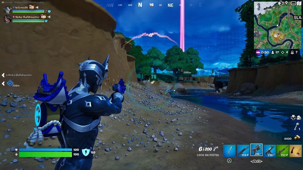 Fortnite lock on ftw!! - YouTube