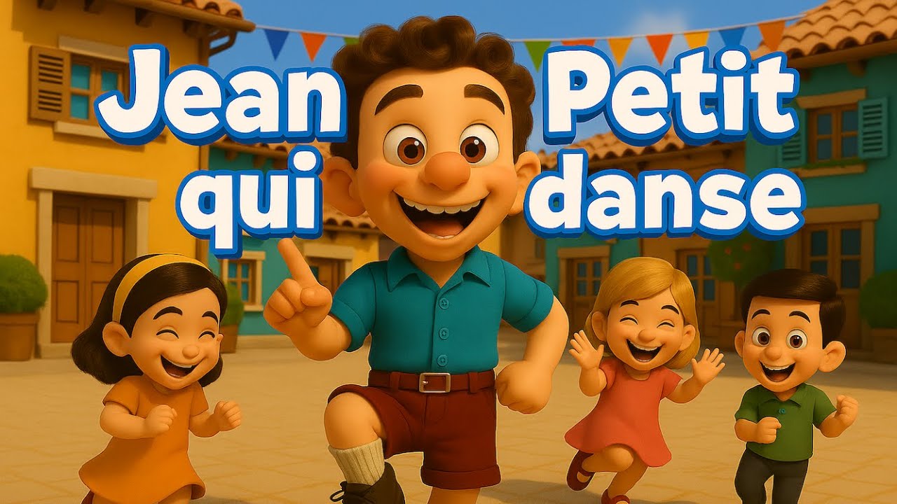 Jean Petit qui Danse 🕺 - Chanson Enfantine Amusante | Comptines pour ...