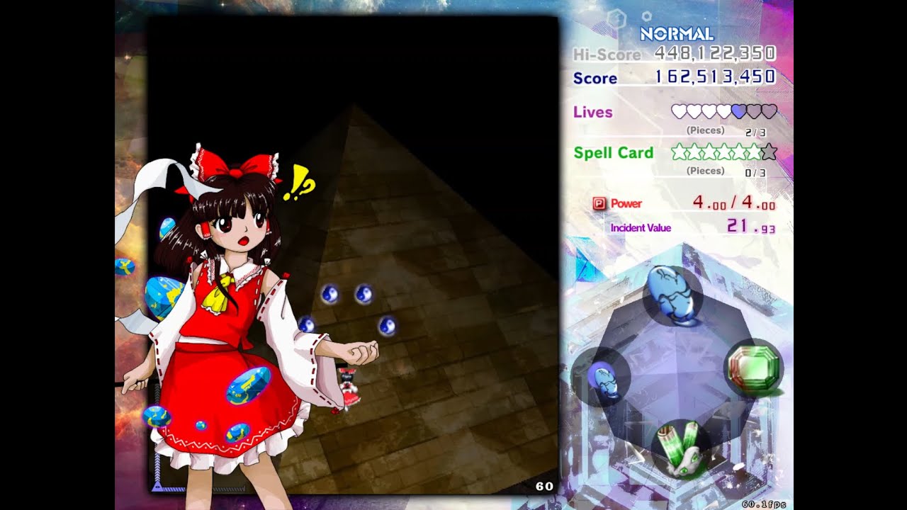 (BETTER ASSETS PATCH) Touhou 20 東方錦上京 ~ Fossilized Wonders - Normal 1CC ...