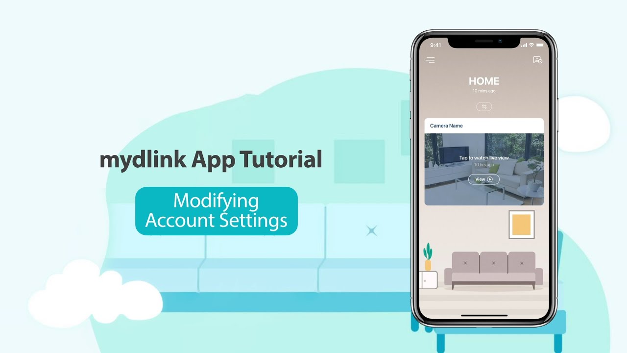 mydlink Setup Video 11 - Modifying account settings - YouTube