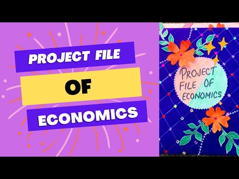 Project file of economic class 12th #cbse #economics #class12th # ...