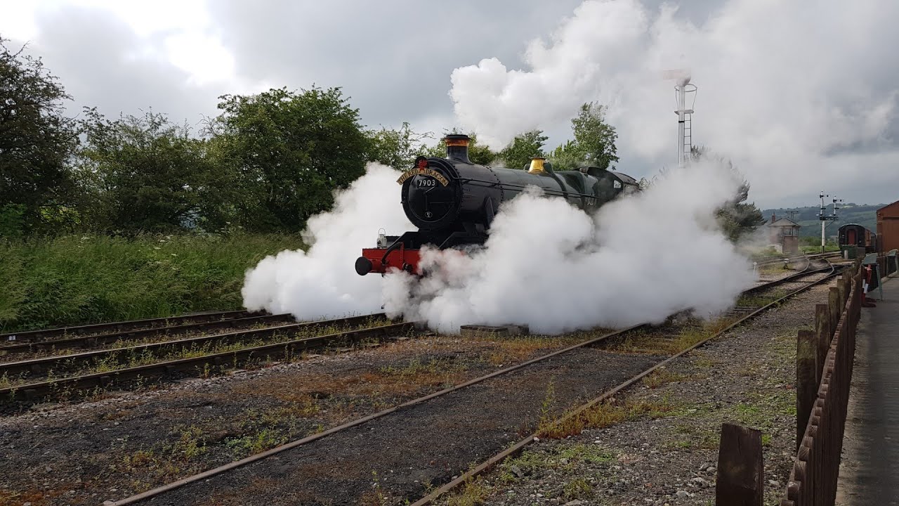 GWR 6959 Class 7903 Foremarke Hall - GWSR Toddington 26/06/21 - YouTube