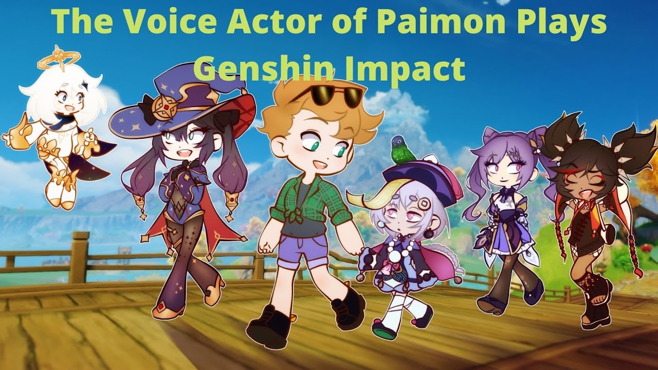Paimon's Voice Actor Plays Genshin Impact - YouTube