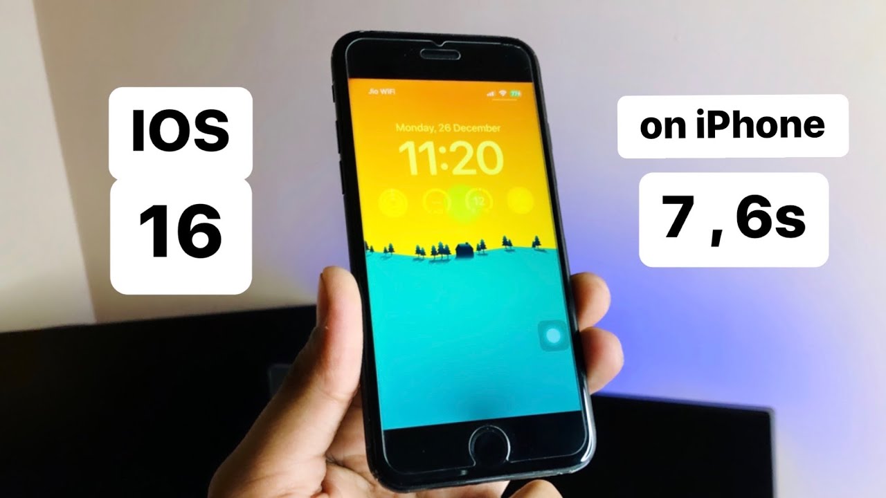 IOS 16 update for iPhone 7 || How to install ios 16 on iPhone 7 - YouTube