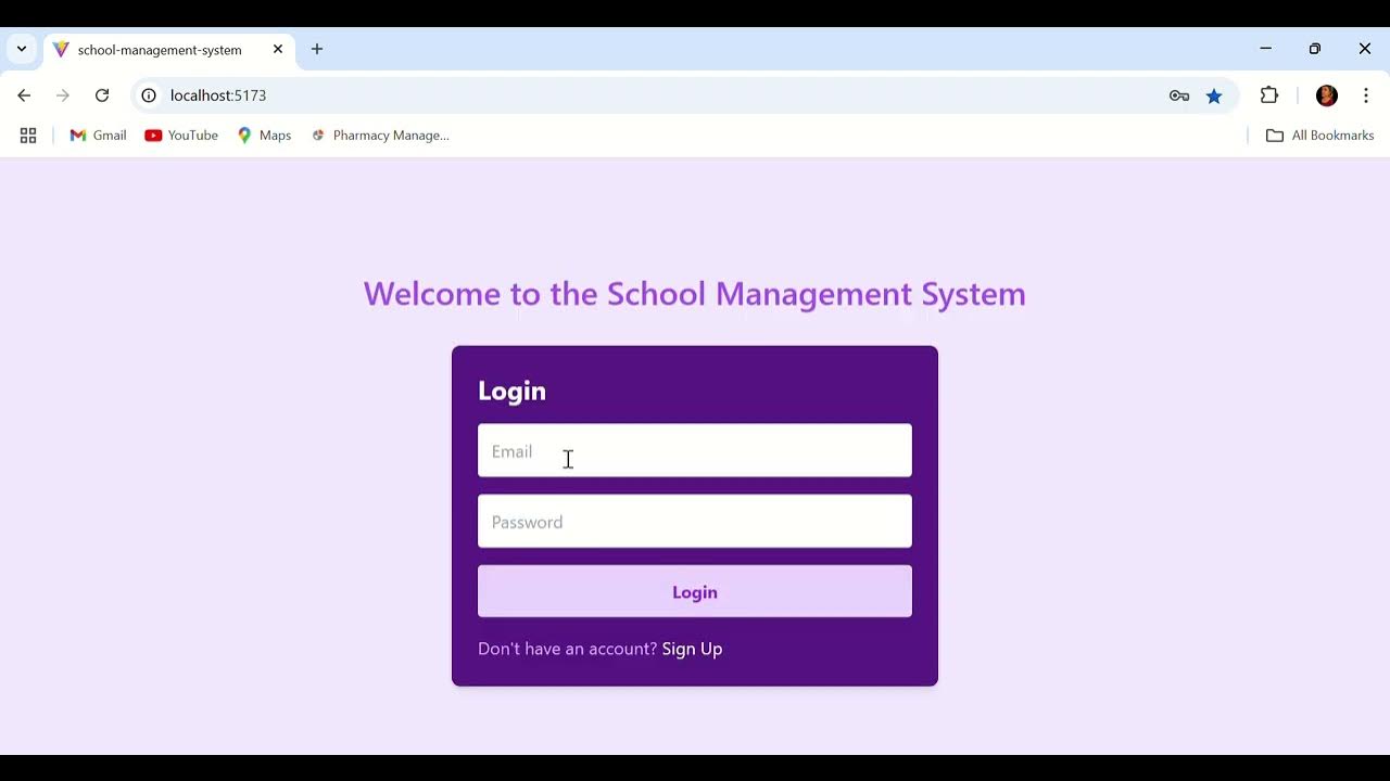 school management system MERN stack project - YouTube