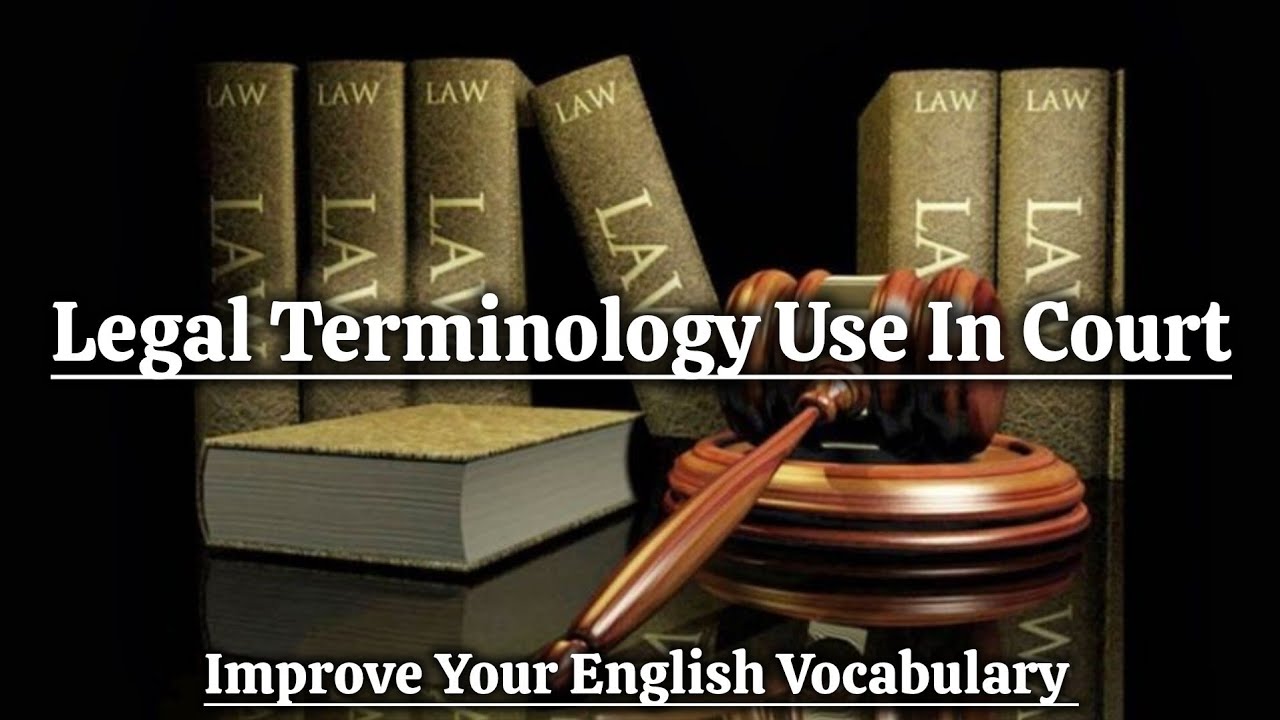 Law and Court Related Important Vocabulary In English and Urdu||Legal ...